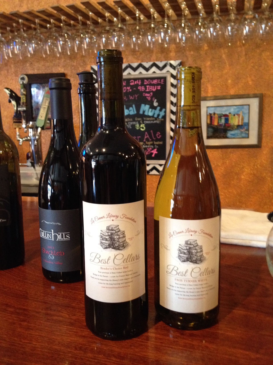 first-wine-bottles - La Conner Library Foundation